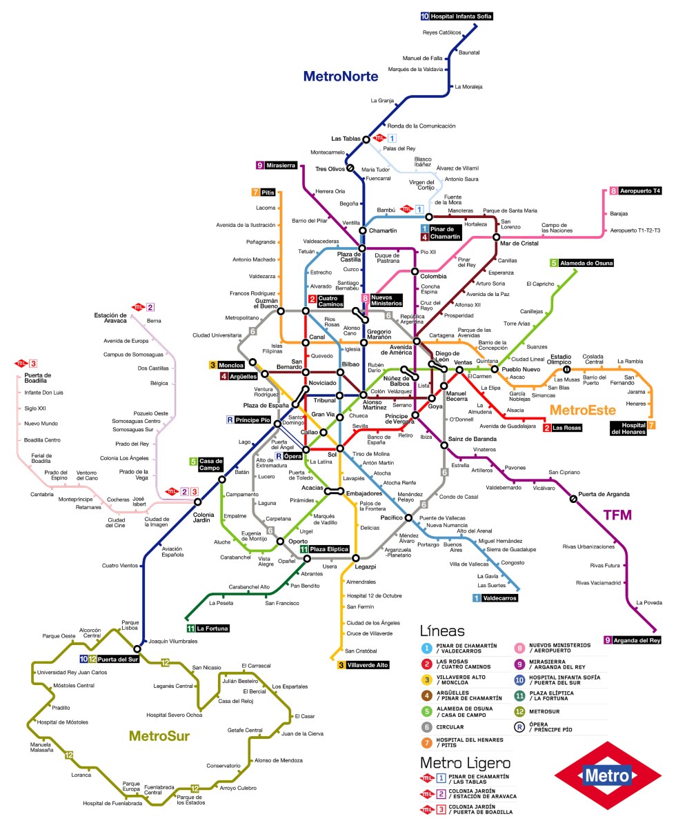 Top Infographics: Subway Maps Around The World | Virginia Duran