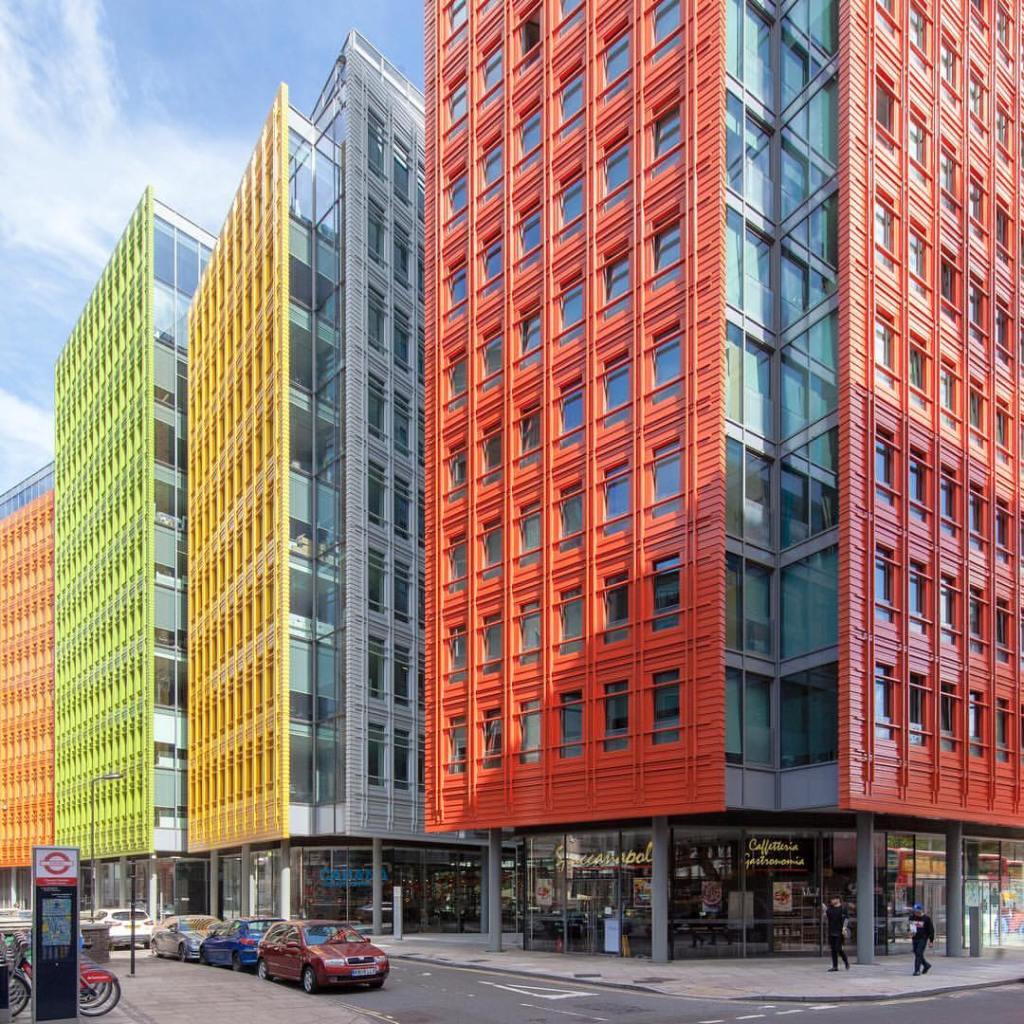 12 Colourful Buildings Brightening Up London | Virginia Duran
